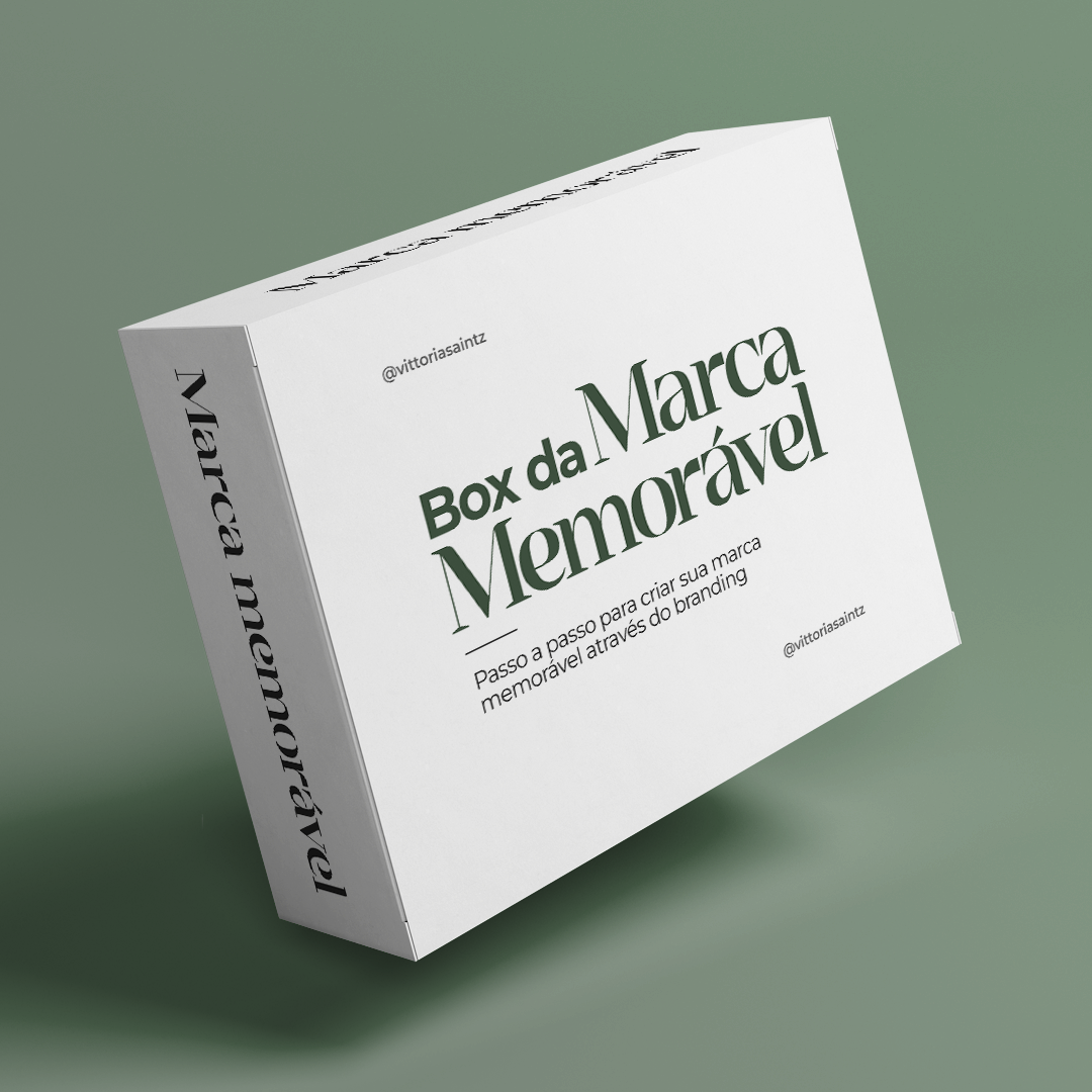 Box da Marca memorável - Vitória Santos | Hotmart