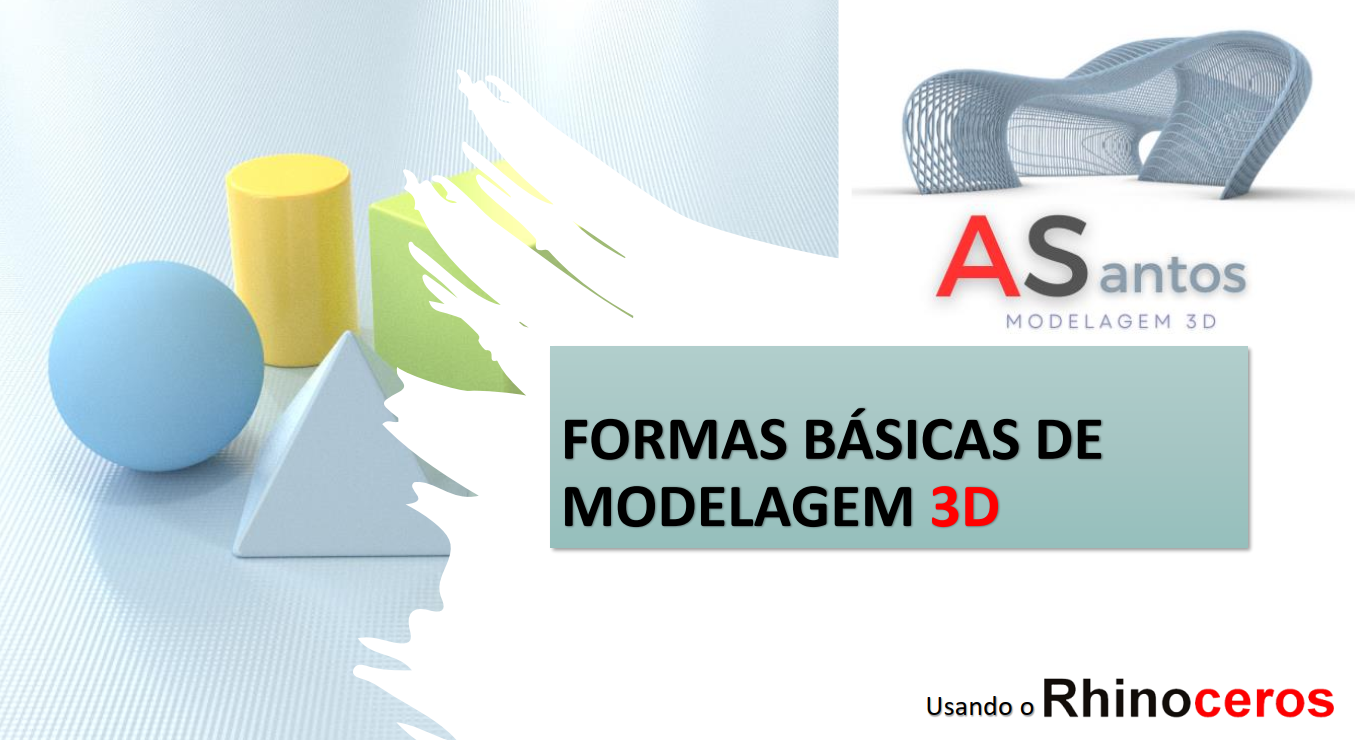 Iniciando em modelagem tridimensional com as Formas básicas de mode...