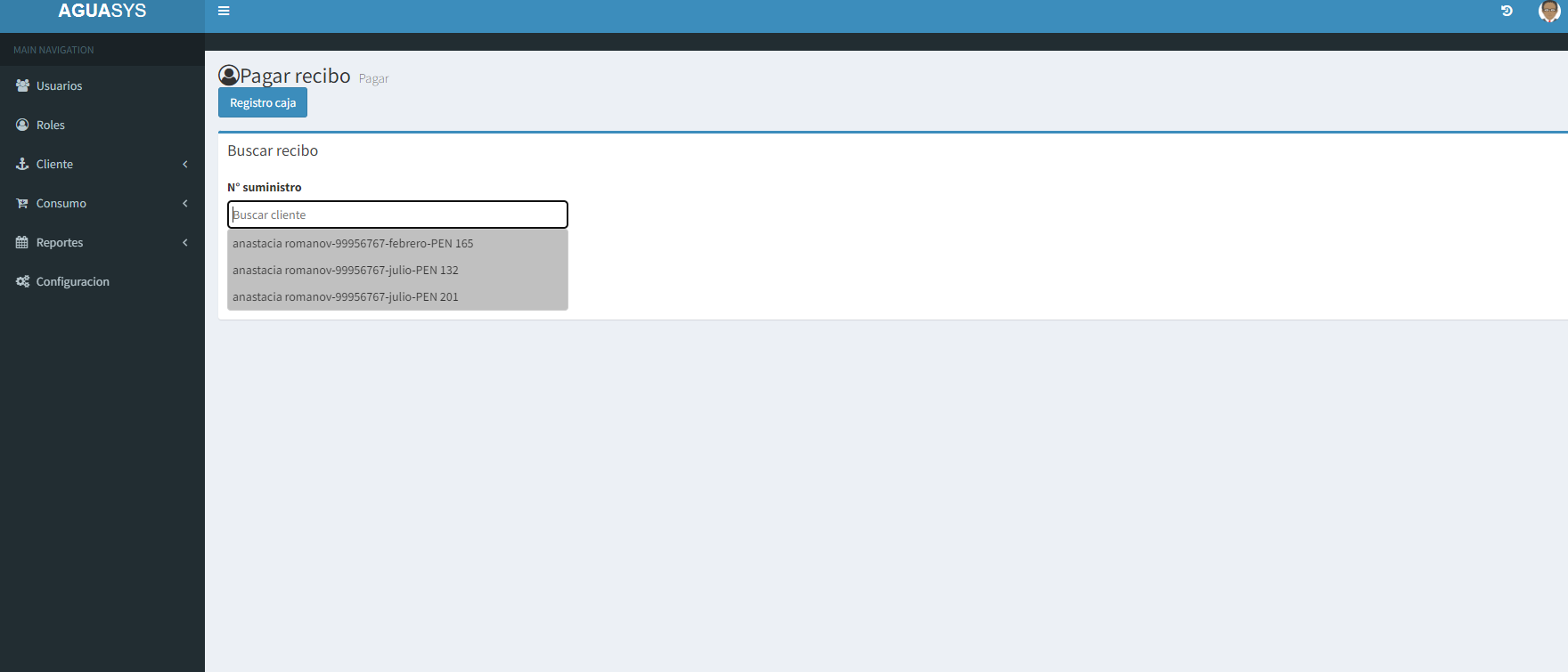 sistema de control de pagos y cobros de agua potable - tusolutionwe...
