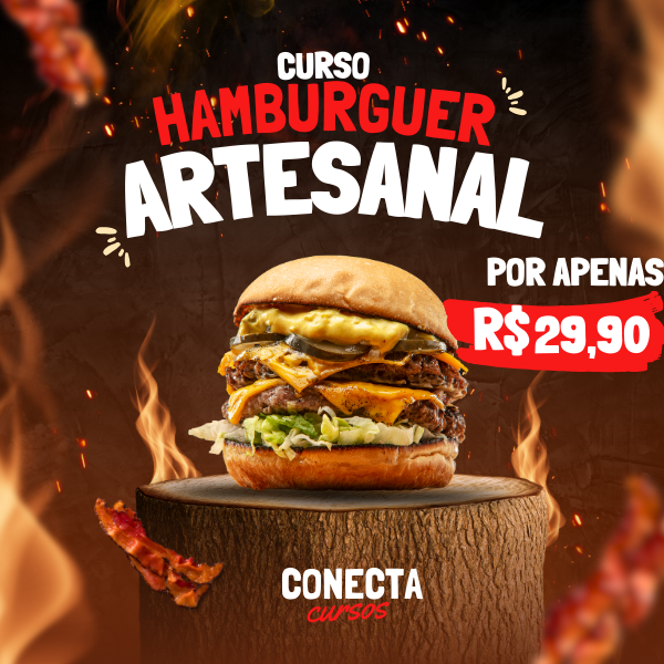 Curso De Hambúrguer Artesanal Conecta Cursos Hotmart