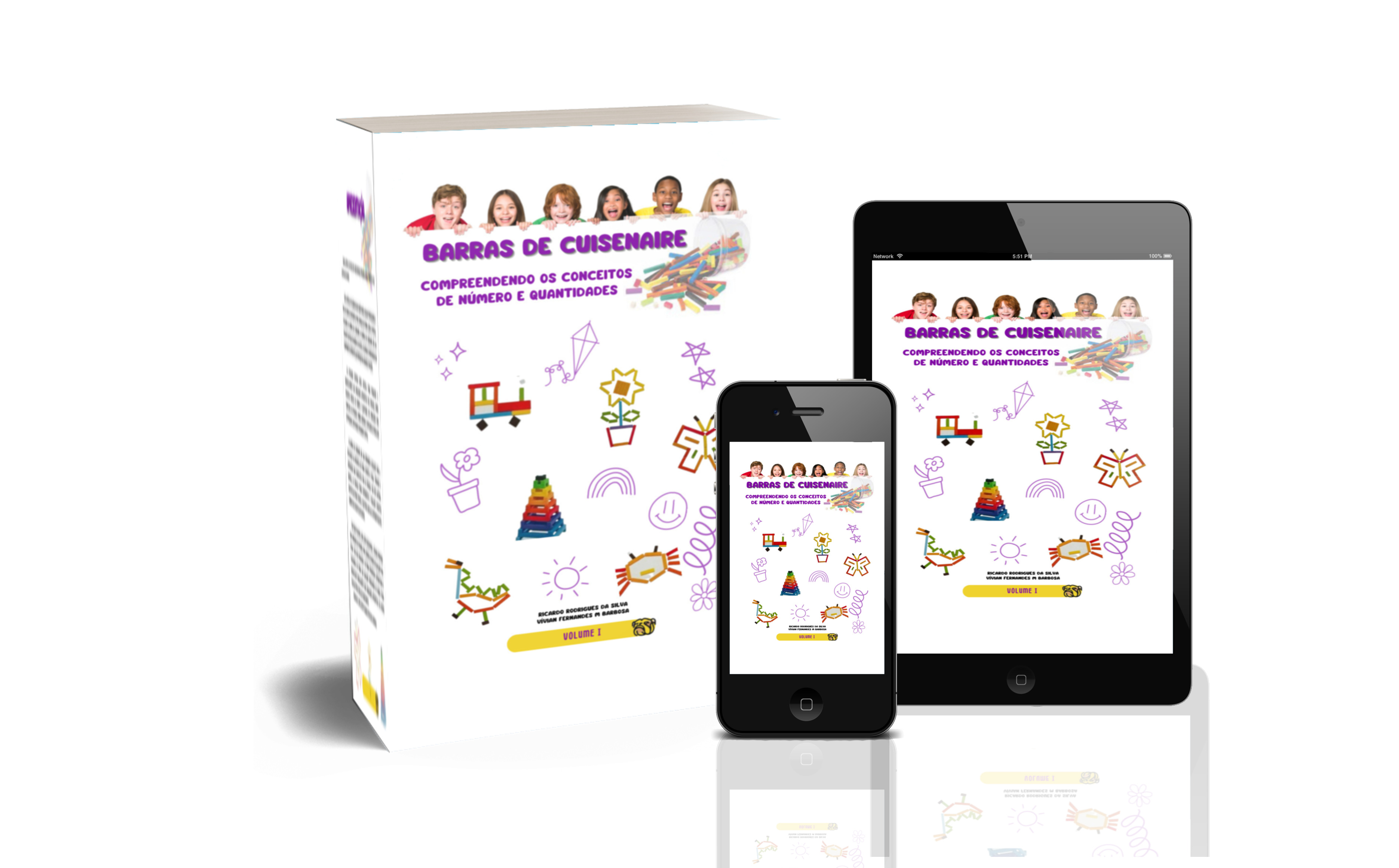 BARRAS DE CUISENAIRE COMPREENDENDO OS CONCEITOS DE NÚMERO E QUANTID...