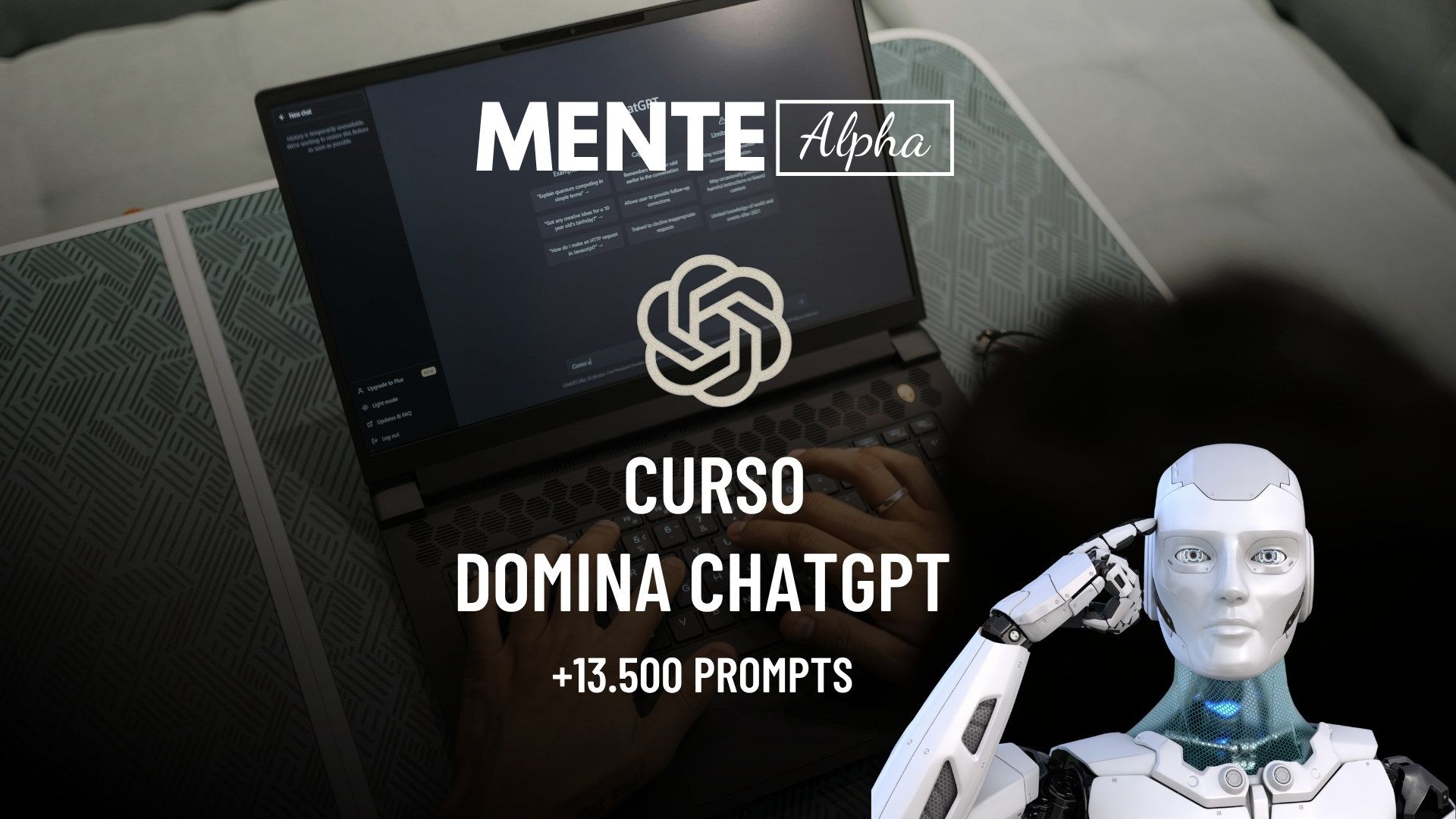 Curso Domina ChatGPT | Mente Alpha - Teresa Mora | Hotmart