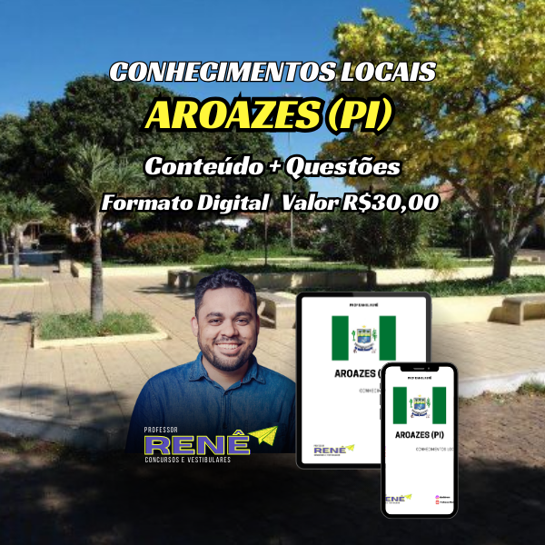 Conhecimentos Locais de Aroazes (PI) - Daniel Renê da Silva | Hotmart