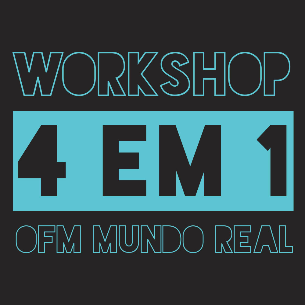 4 WORKSHOPS EM UM SÓ