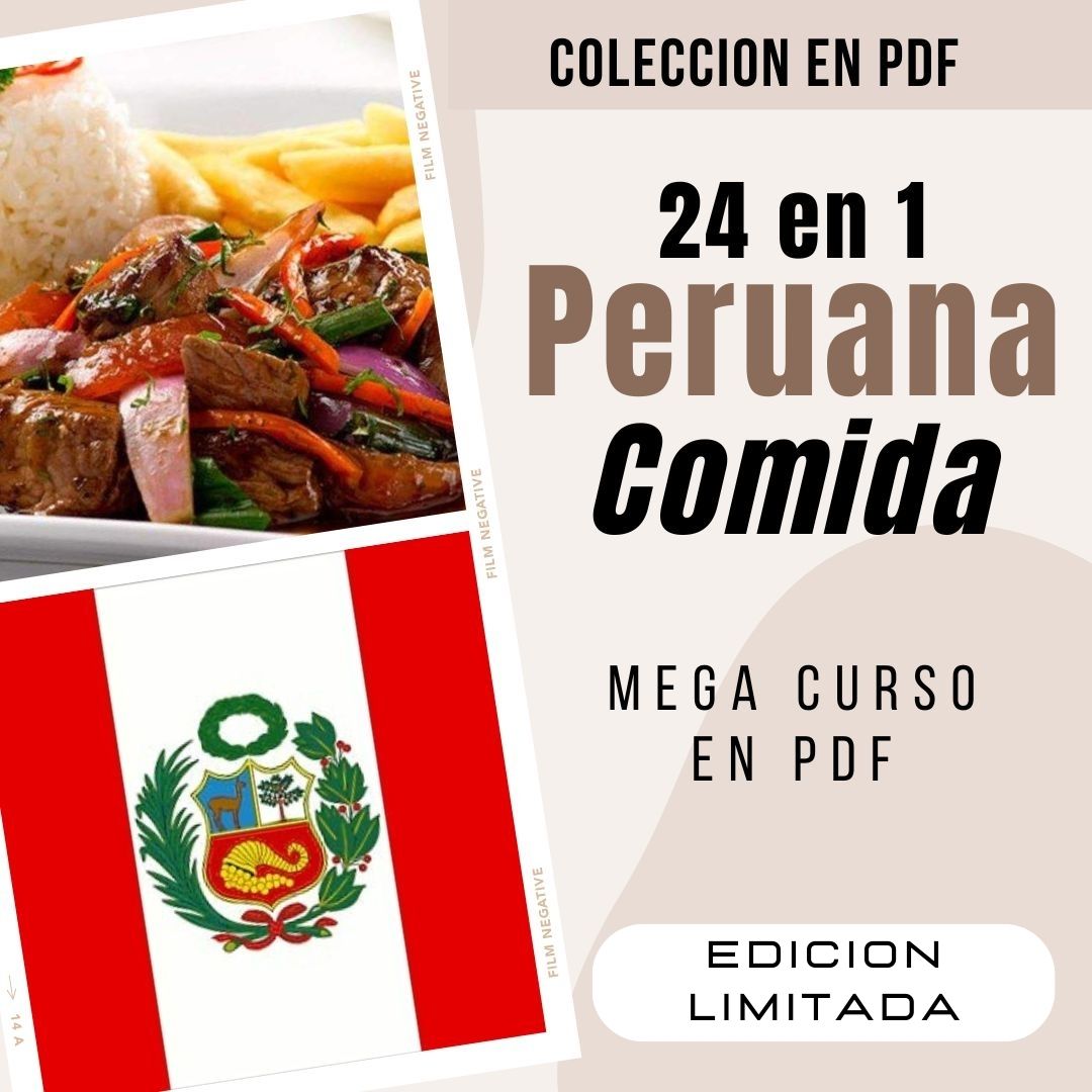 Curso digital de COCINA Y RECETAS PERUANA | 24 ebooks en PDF - maxi sanchez alonso | Hotmart