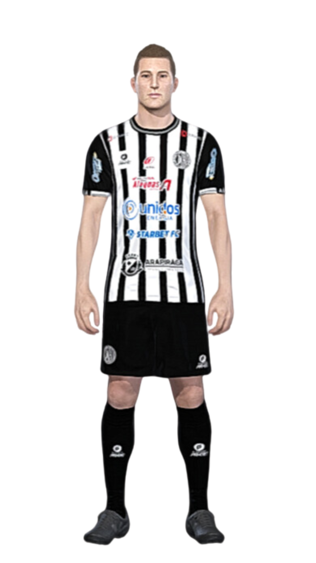 ASA de Arapiraca Kit do uniforme 24/25 para PES2018 Ps3 - Felipe Do...