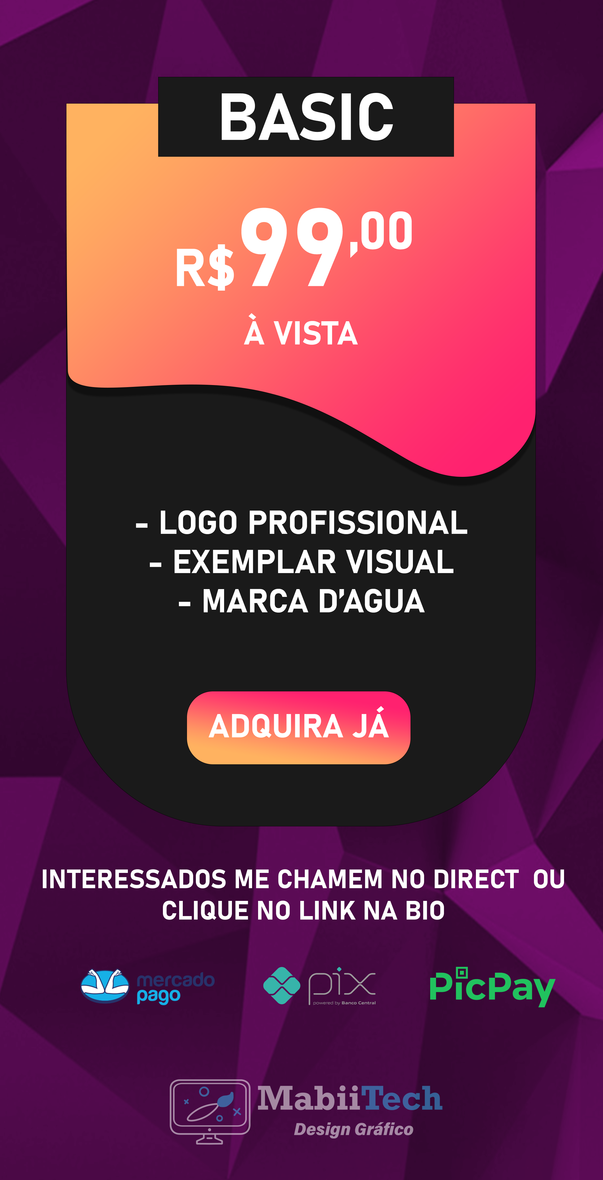 PACOTE DE IDENTIDADE VISUAL - BASIC