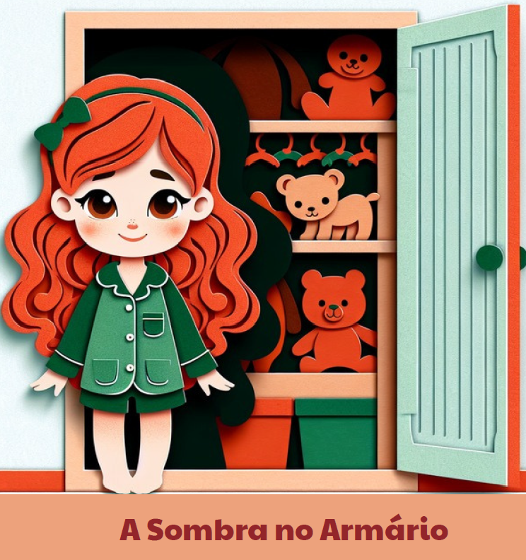A Sombra no Armário - Livro Infantil - 0 a 3 anos - Karina | Hotmart