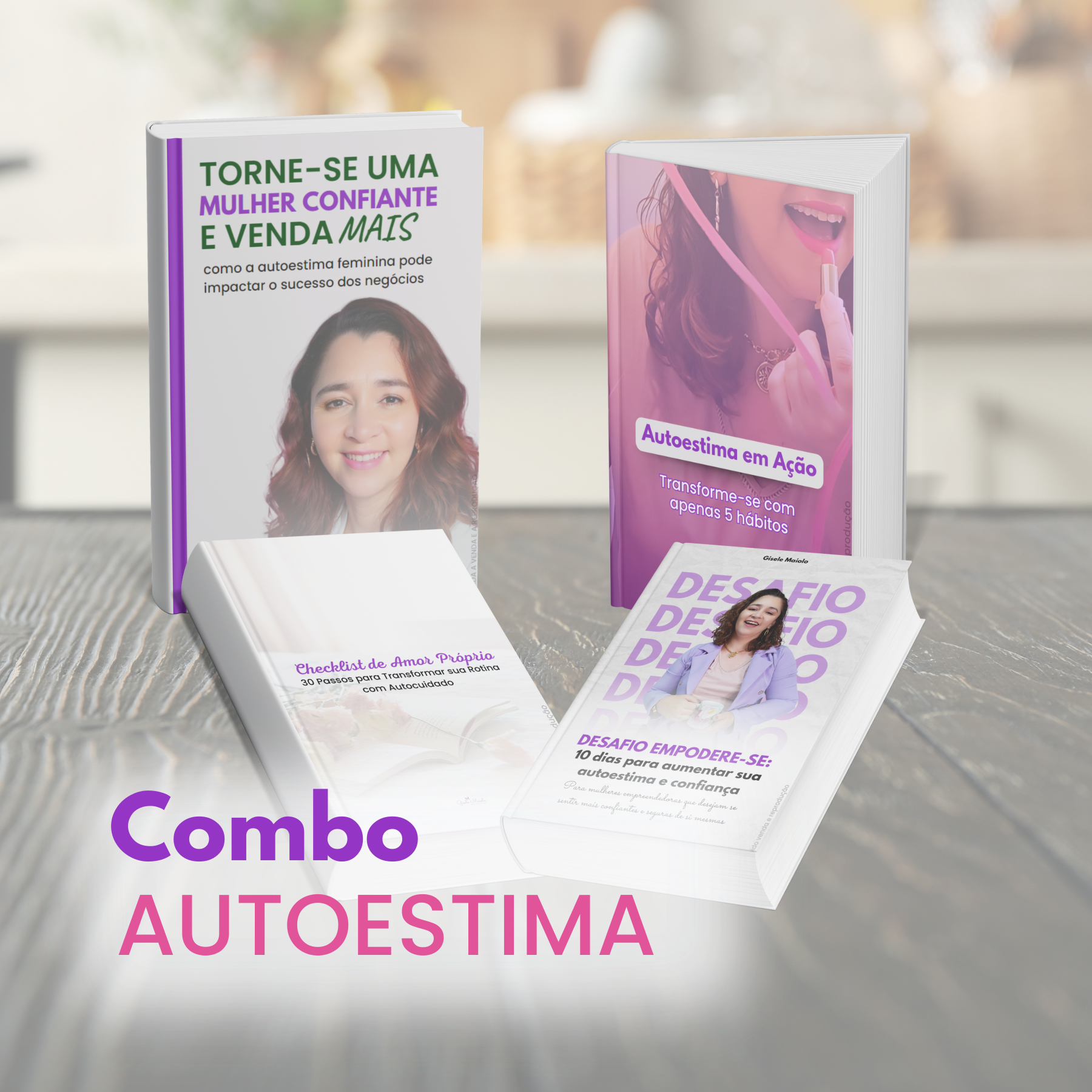 Combo Autoestima - 4 Ebooks