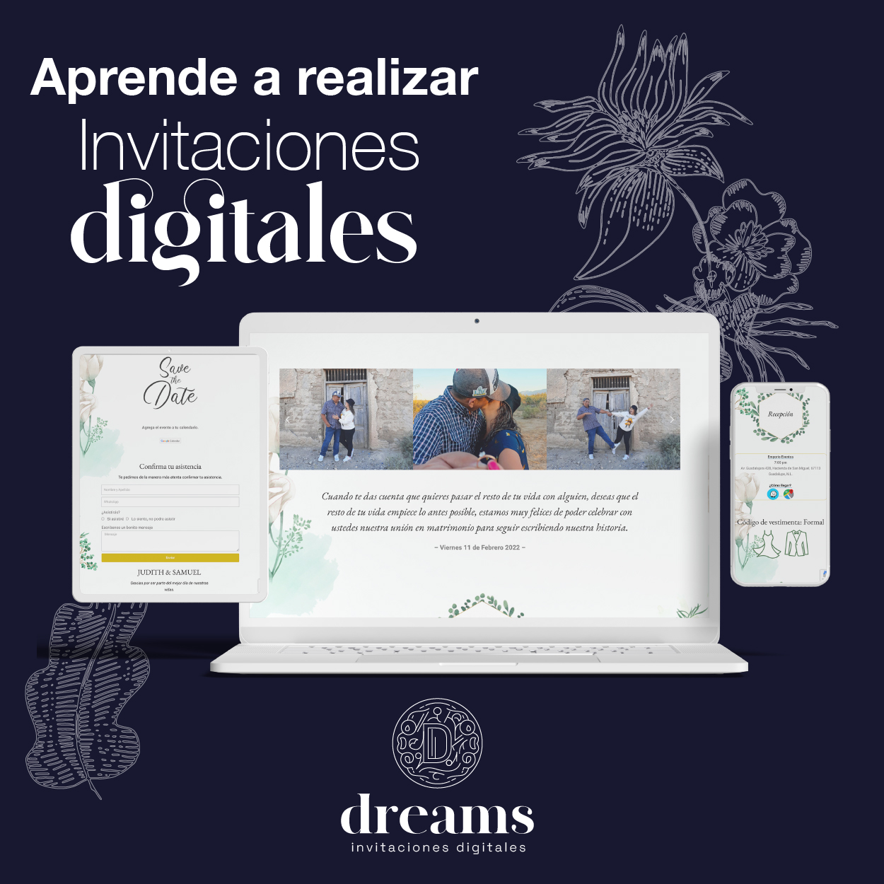 Crea invitaciones digitales Interactivas y en Website + Plantillas ...