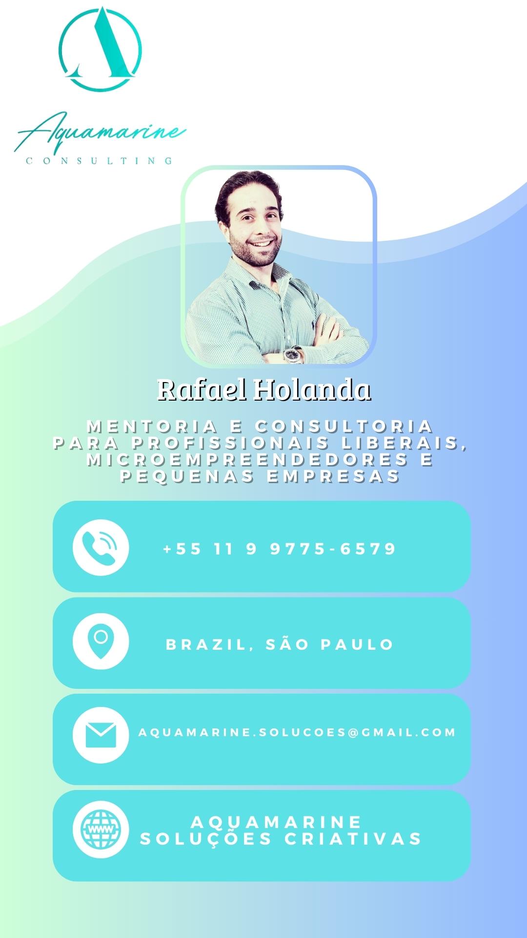 Mentoria e consultoria para profissionais autônomos, microempreendedor e pequenas empresas