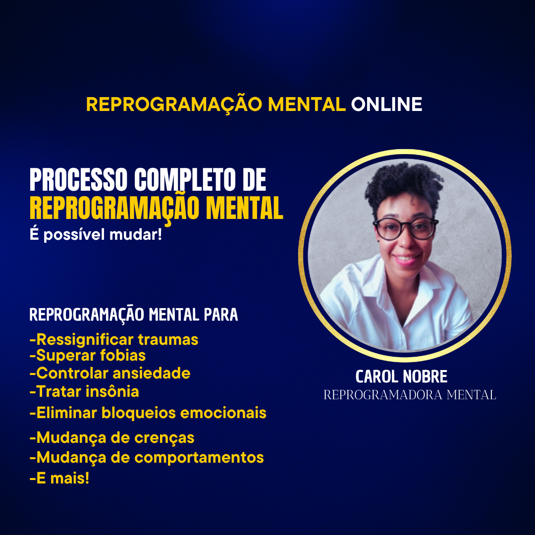 Processo Completo de Reprogramação Mental com 8 Sessões - Reprogra...