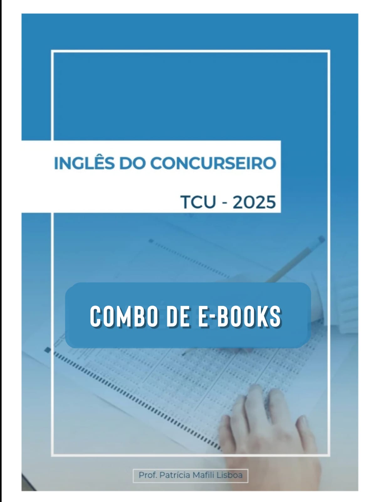 COMBO DE E-BOOKS PARA TCU 2025
