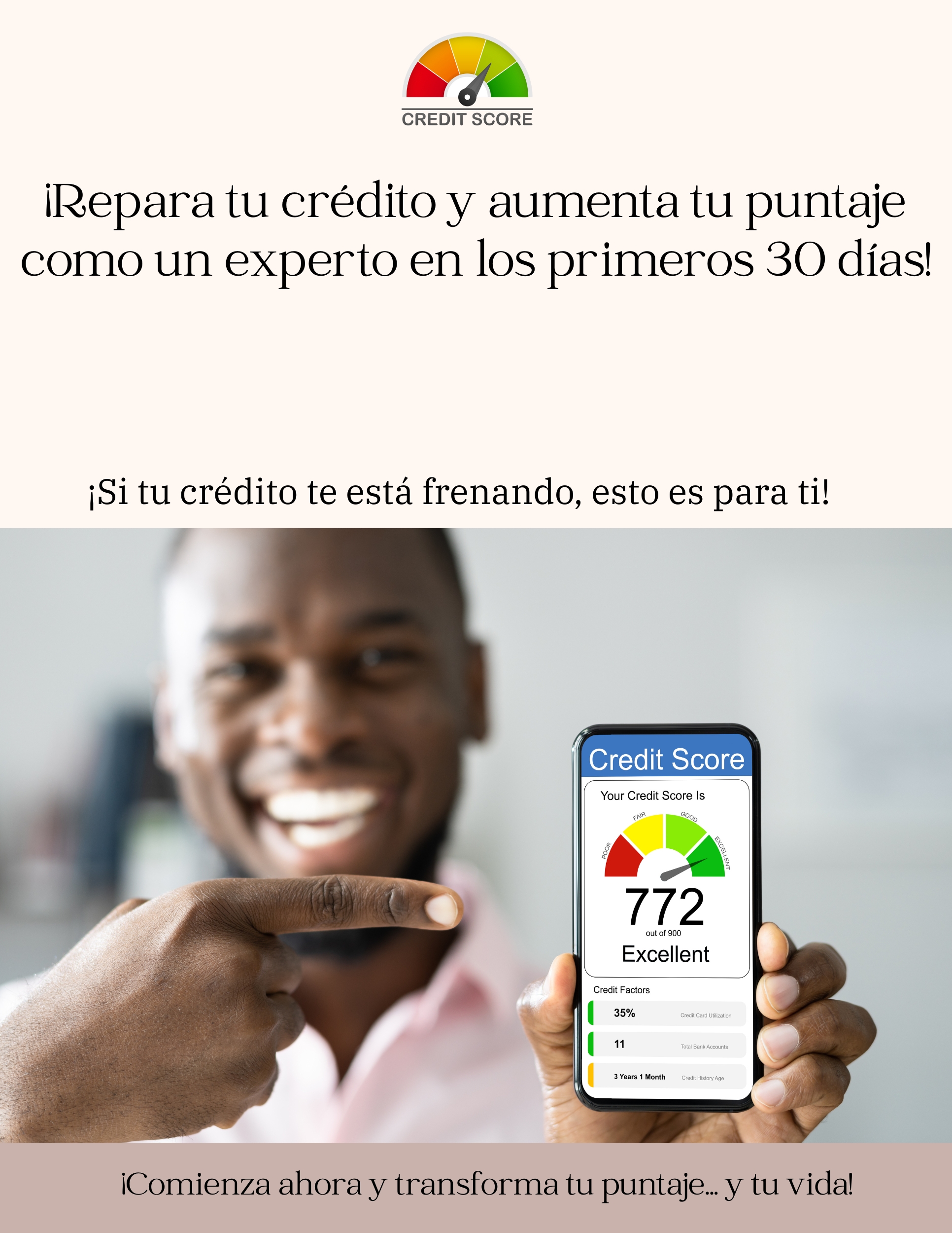 ¡Repara tu crédito y aumenta tu puntaje como un experto en los prim...