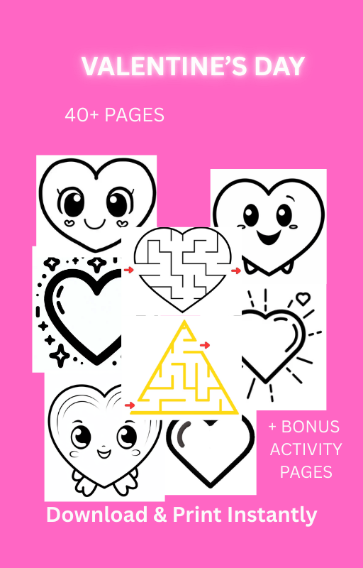 ️ Big Hearts Coloring EBook for Kids Ages 2–6 Simple • Bold • Fun ...
