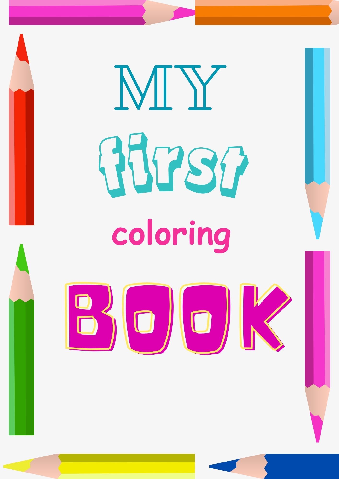 My First Coloring Book