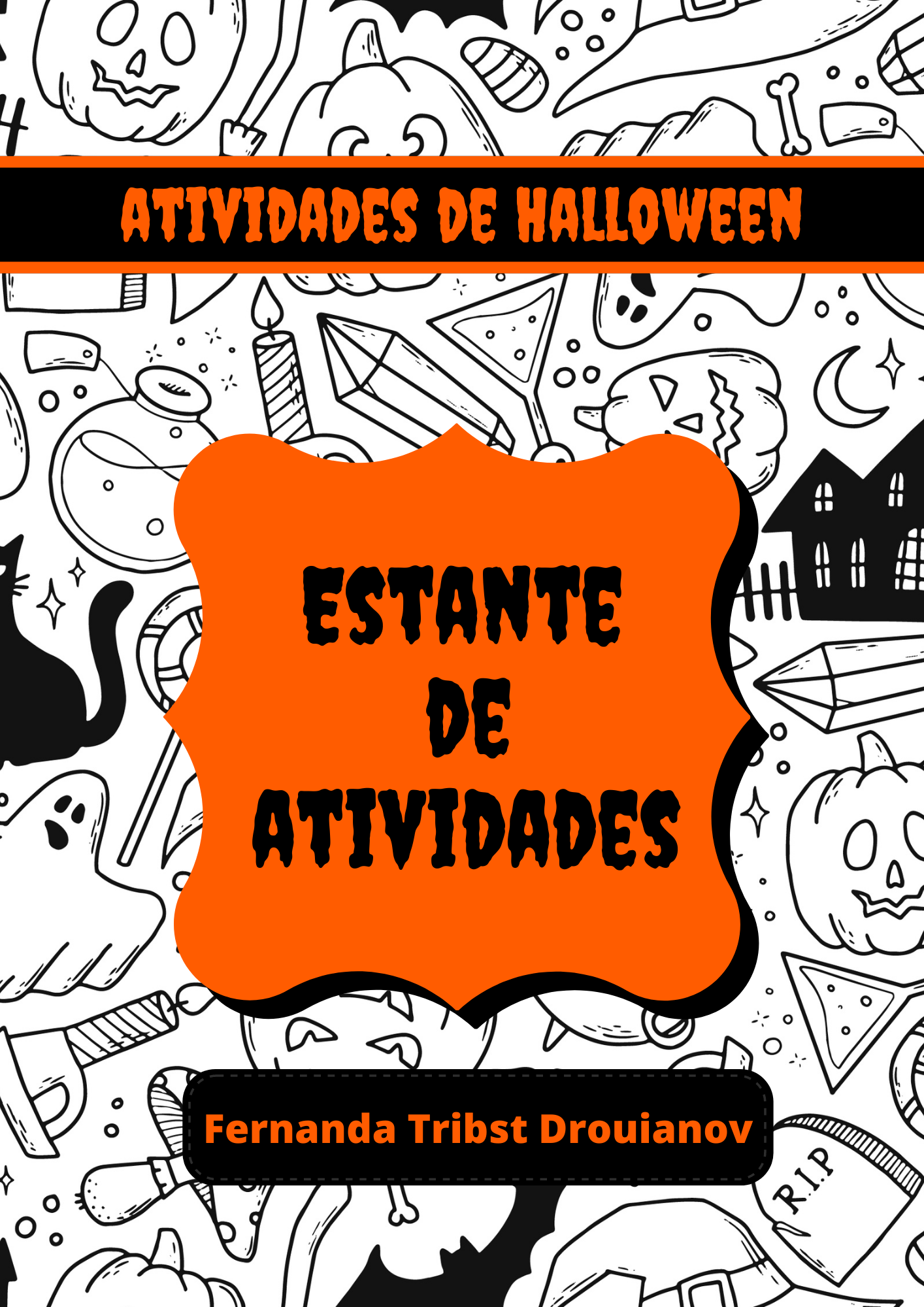 Atividades pedagógicas de Halloween para crianças - montessori - Fe...