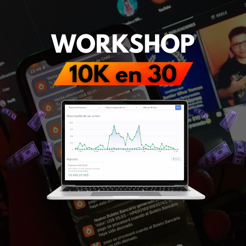 WORKSHOP 10K EN 30 - David Junior Silva Tomas | Hotmart
