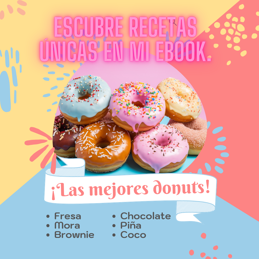 Mini Donas: Recetas Fáciles y Deliciosas para Hacer en Casa - luisb...