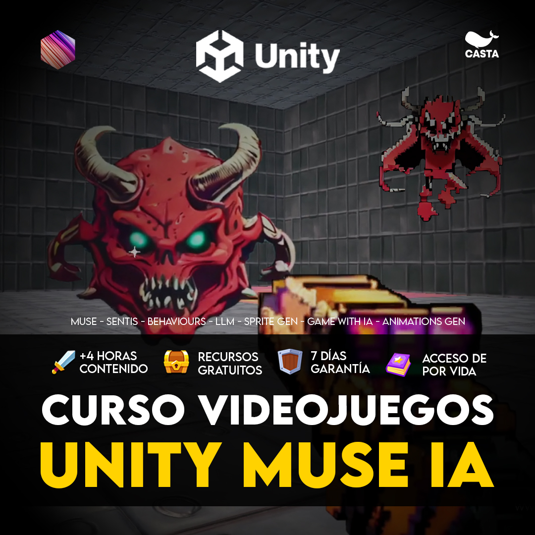 Unity Muse (IA) desarrollo videojuegos con Inteligencia artificial