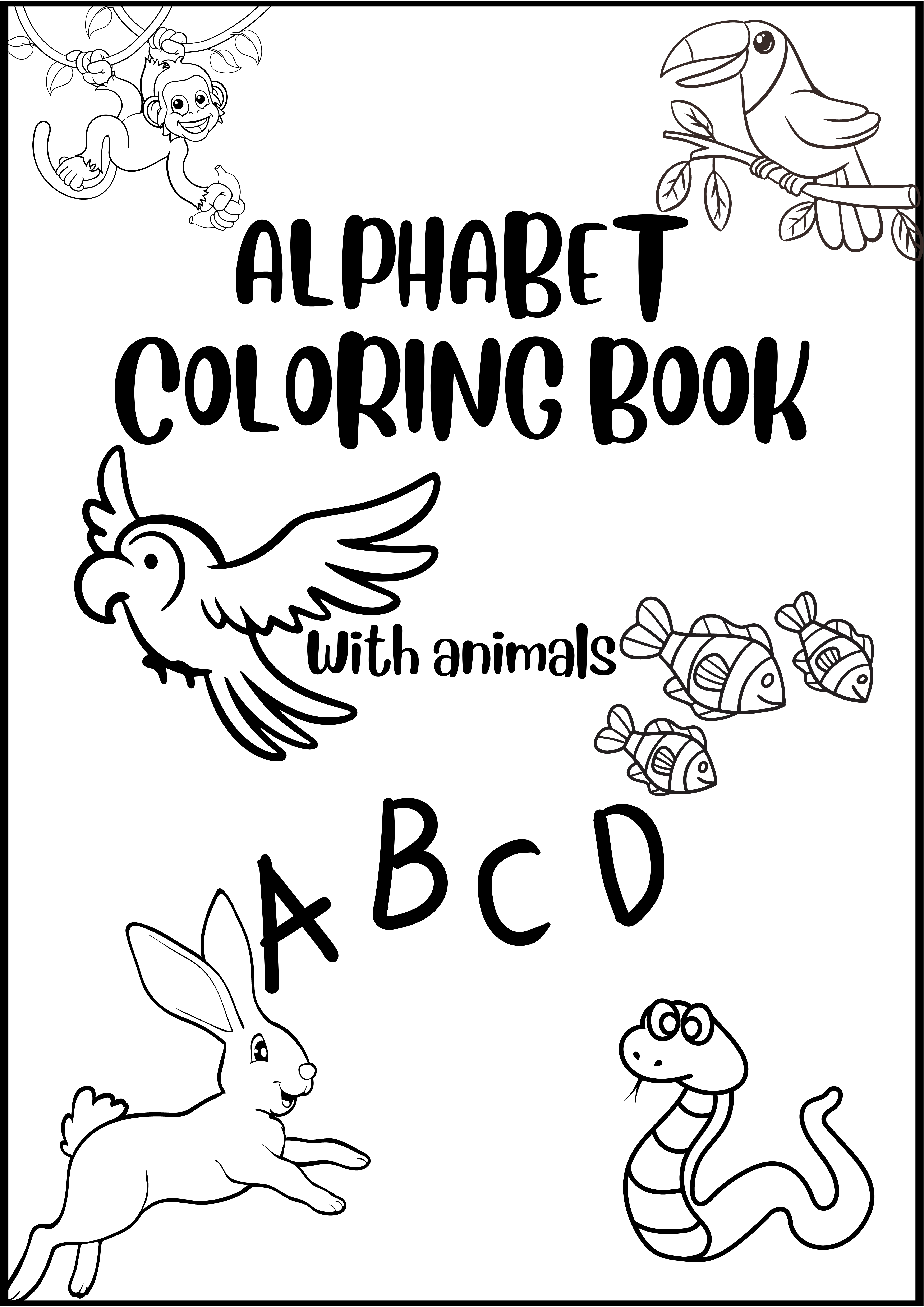 ALPHABET COLORING BOOK 2