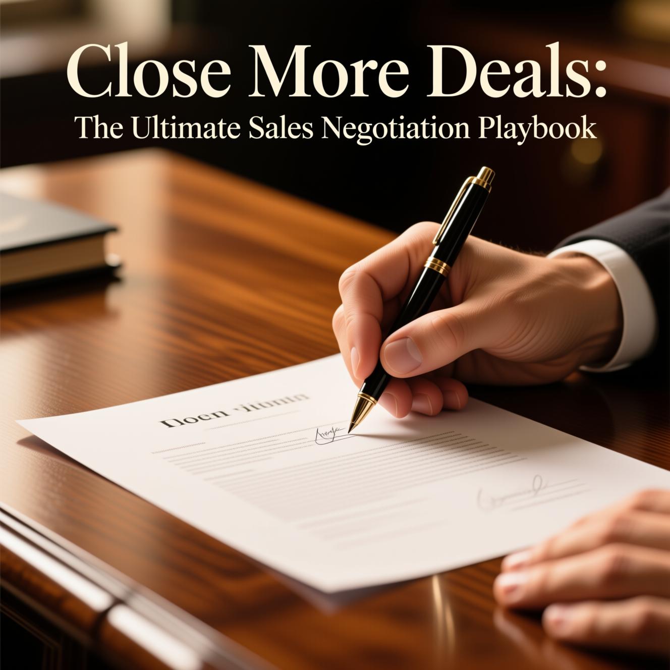 Close More Deals: The Ultimate Sales Negotiation Playbook - Osmar S...