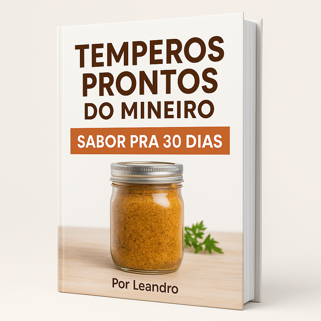 Temperos Prontos do Mineiro – Sabor pra 30 Dias - LEANDRO GONÇALVES...