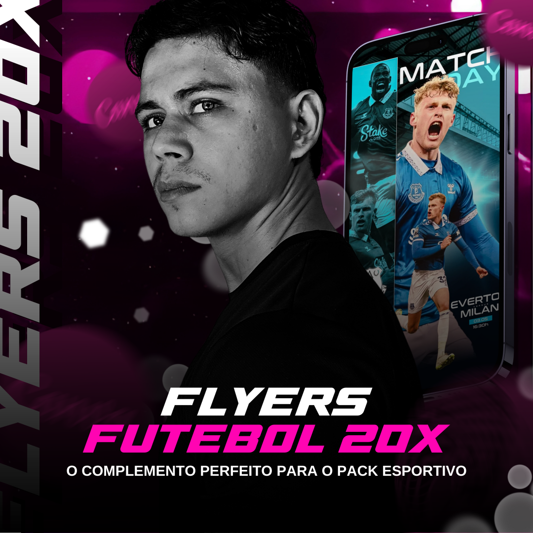 Flyers Futebol 20X - wesley prieto | Hotmart