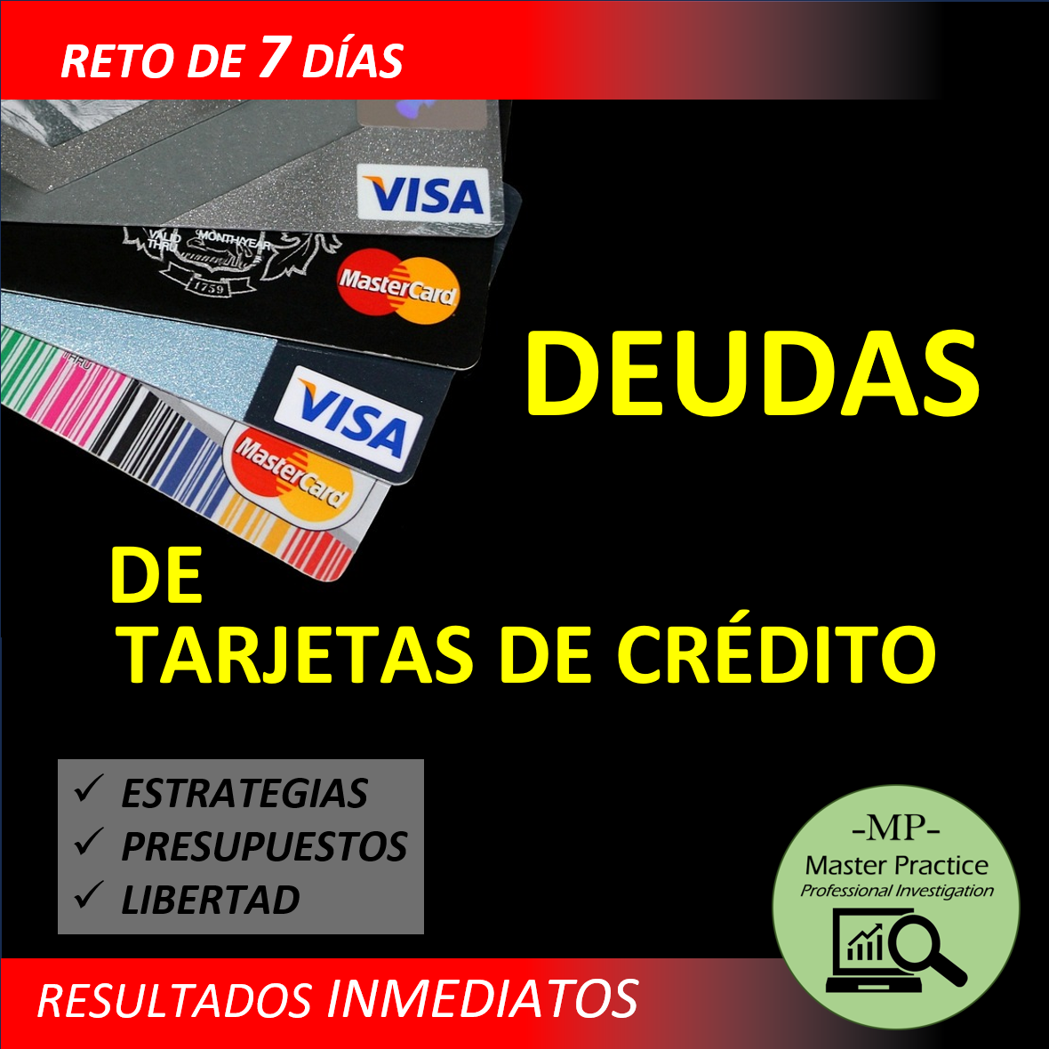Gestión de deudas de tarjetas de crédito - Reto de 7 días - Master Practice - Professional ...