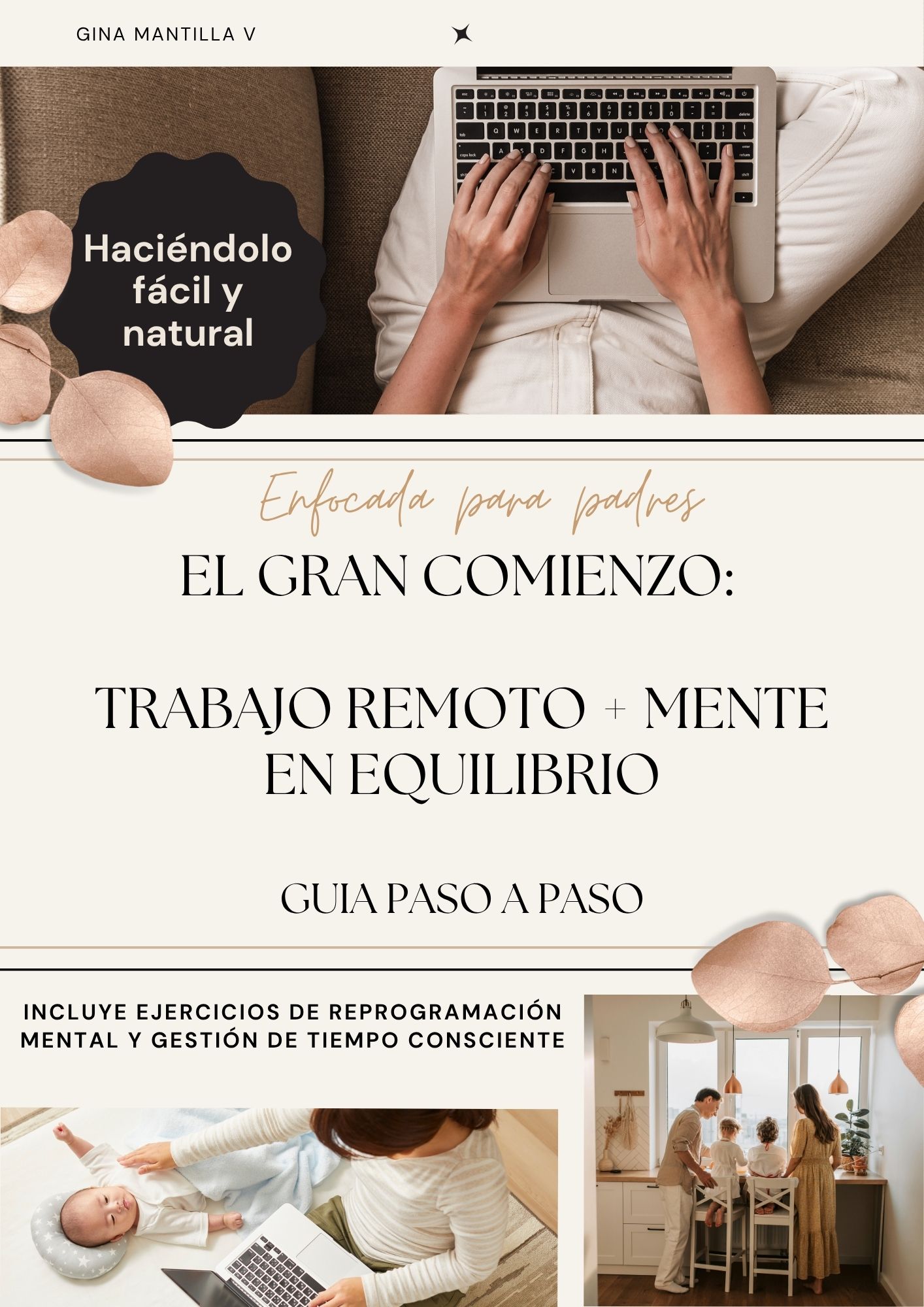 Trabajo Remoto + Mente en Equilibrio Guia Paso a Paso "Incluye ejercicios de reprogramación ...