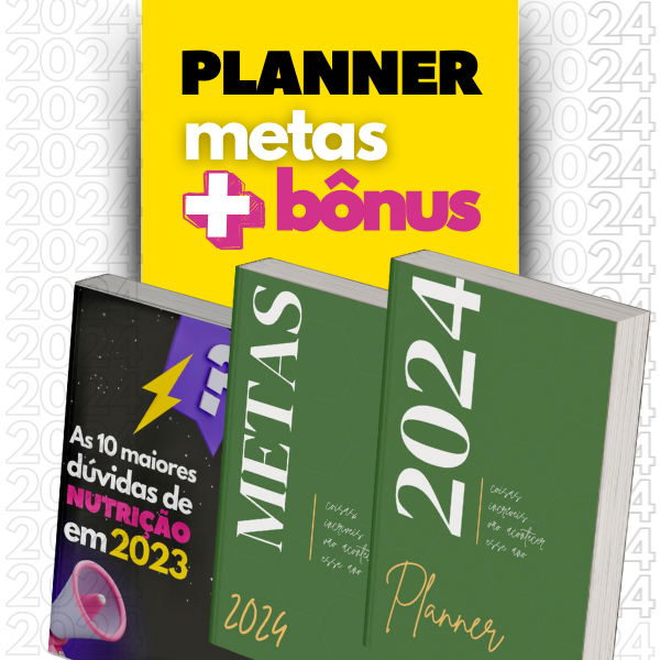 Kit Planner 2024 e Planner de Metas + BÔNUS EXCLUSIVO = E-BOOK As 1...