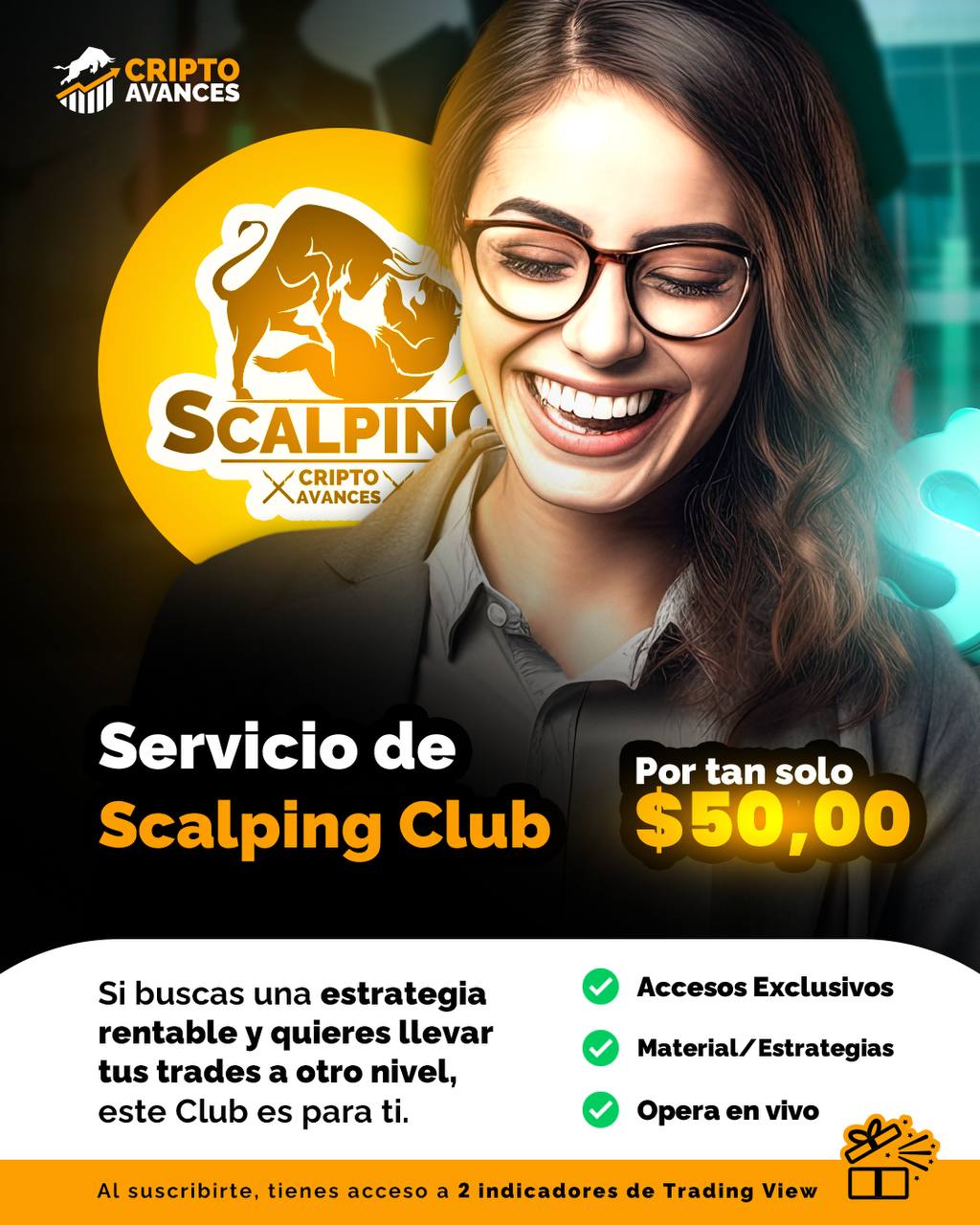 Servicio Vip Easy Scalping Club - Cripto Avances | Hotmart