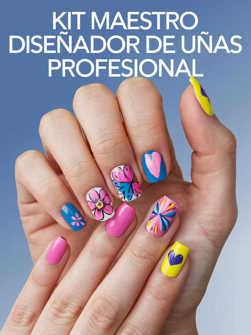 KIT MAESTRO DISEÑADOR DE UÑAS PROFESIONAL - FRAN MEDEIROS | Hotmart