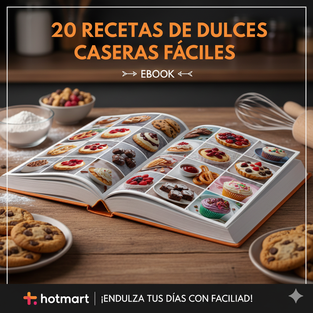 20 Dulces Caseros Irresistibles - Recetas Smart | Hotmart