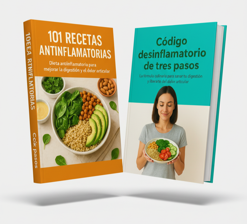 Código Desinflamatorio de Tres Pasos y sus 101 Recetas | Hotmart