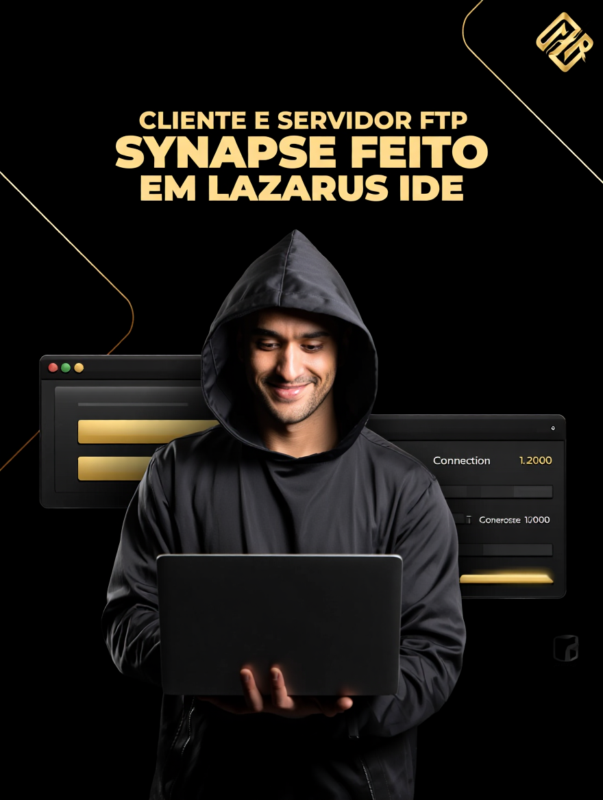 Cliente e Servidor FTP escritos em Lazarus IDE com Synapse
