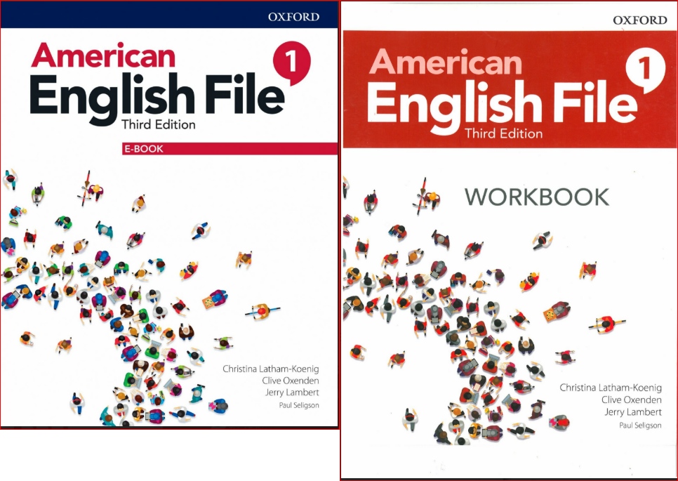 American English File Level 1 Third Edition Student´s Book mais Wo...
