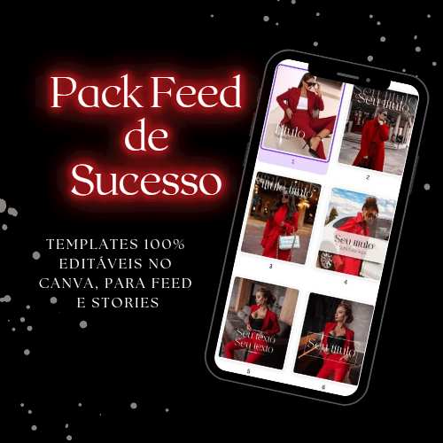 Pack Feed de Sucesso - Samanta de Oliveira Campos Silva | Hotmart