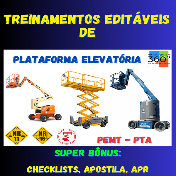 TREINAMENTO EM PLATAFORMA ELEVATÓRIA - PEMT - PTA - Marcones Alves ...