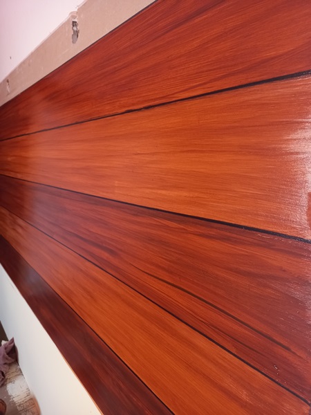 Curso efeito madeira mogno Gold