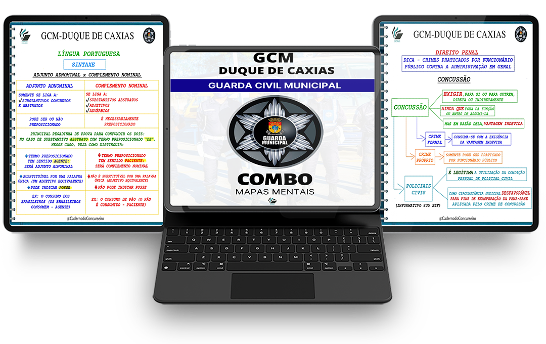 COMBO GUARDA MUNICIPAL: Duque de Caxias - Caderno do Concurseiro ...