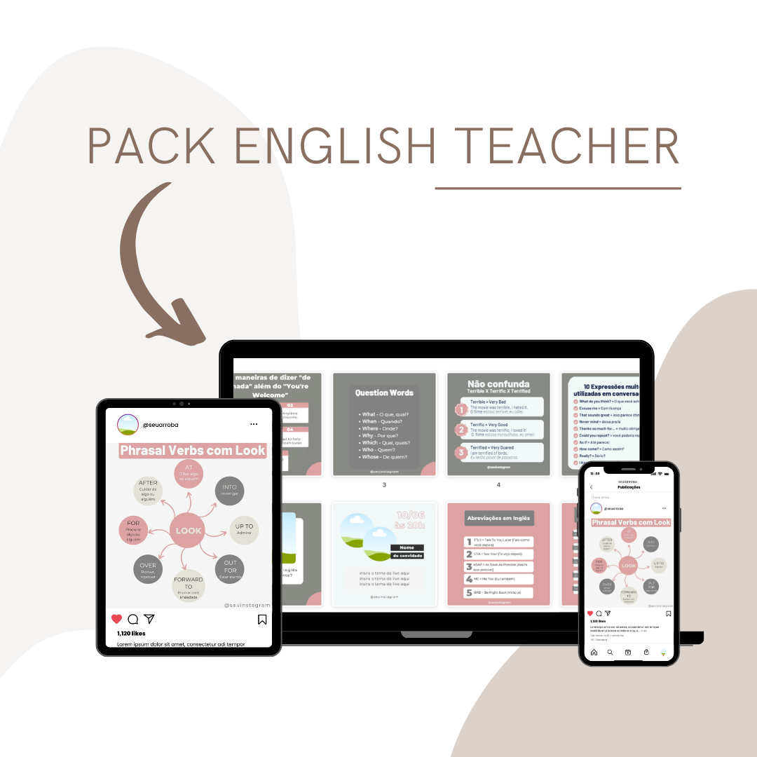Pack Canva English Teacher - Roberta Souza | Hotmart