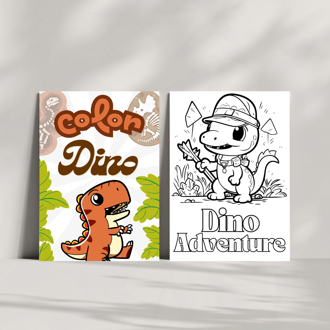 Coloring Book (DINO) | Hotmart