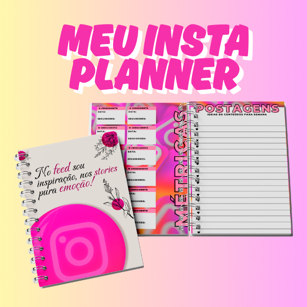 Meu Insta Planner - DIGITAL TS | Hotmart