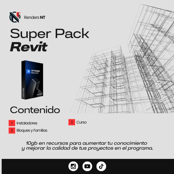 Super Pack Revit - Renders NT | Hotmart