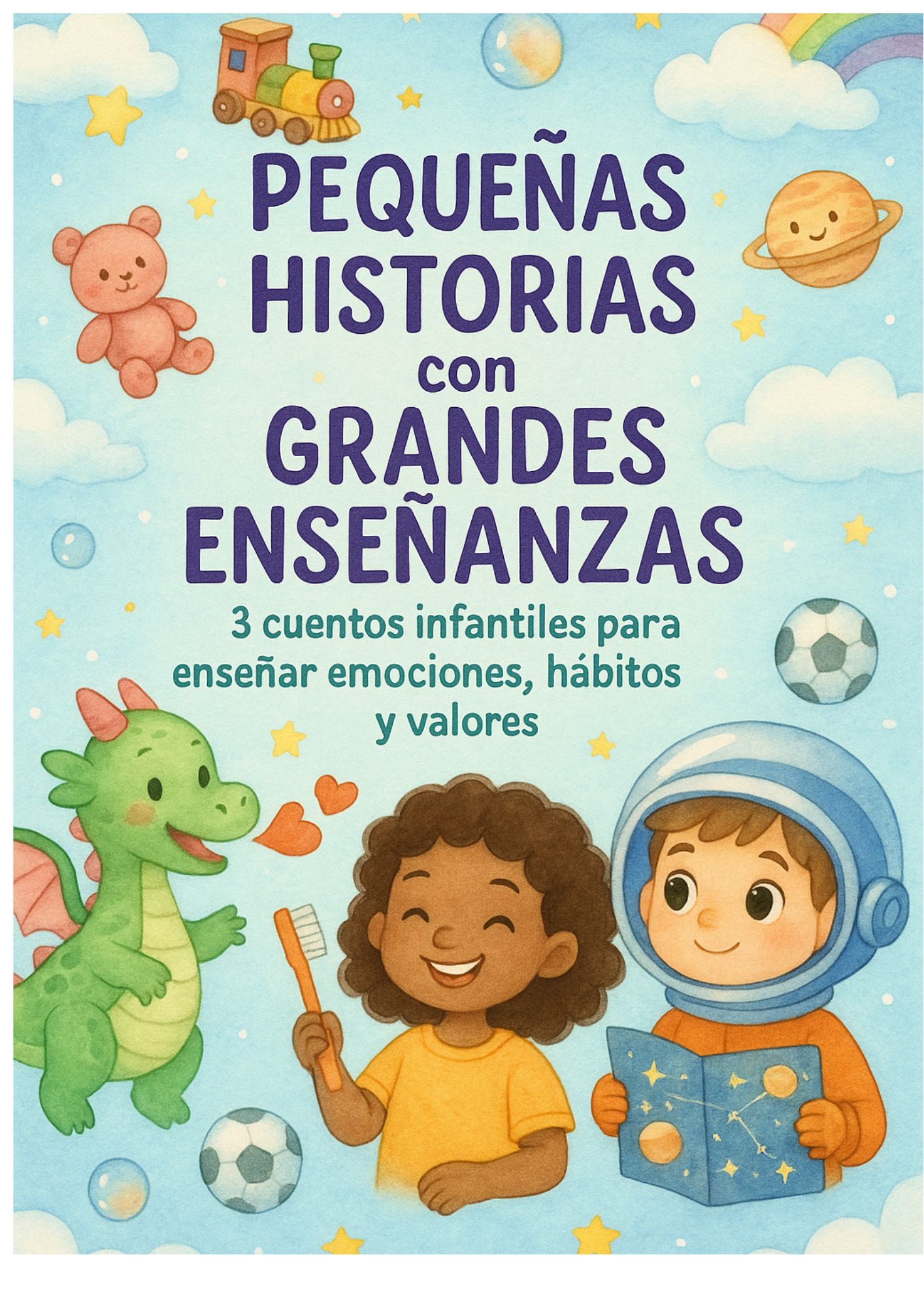 Pack de 3 cuentos infantiles: Pequeñas historias con grandes enseña...