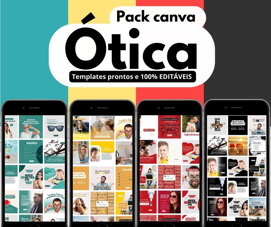 Pack Canva Ótica - Wesley nogueira modesto | Hotmart