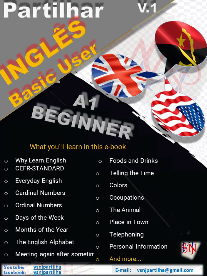 PARTILHAR ENGLISH A1-BEGINNER BASIC USER v.1