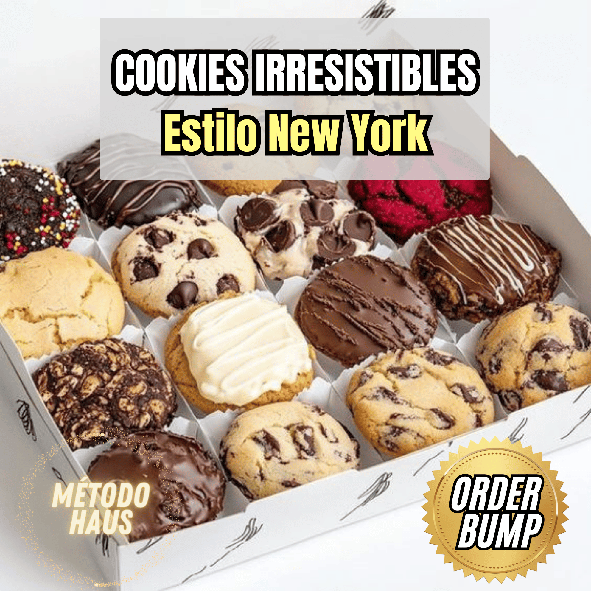 Cookies Irresistibles Estilo New York - Hugo Ricardo Hauser | Hotmart