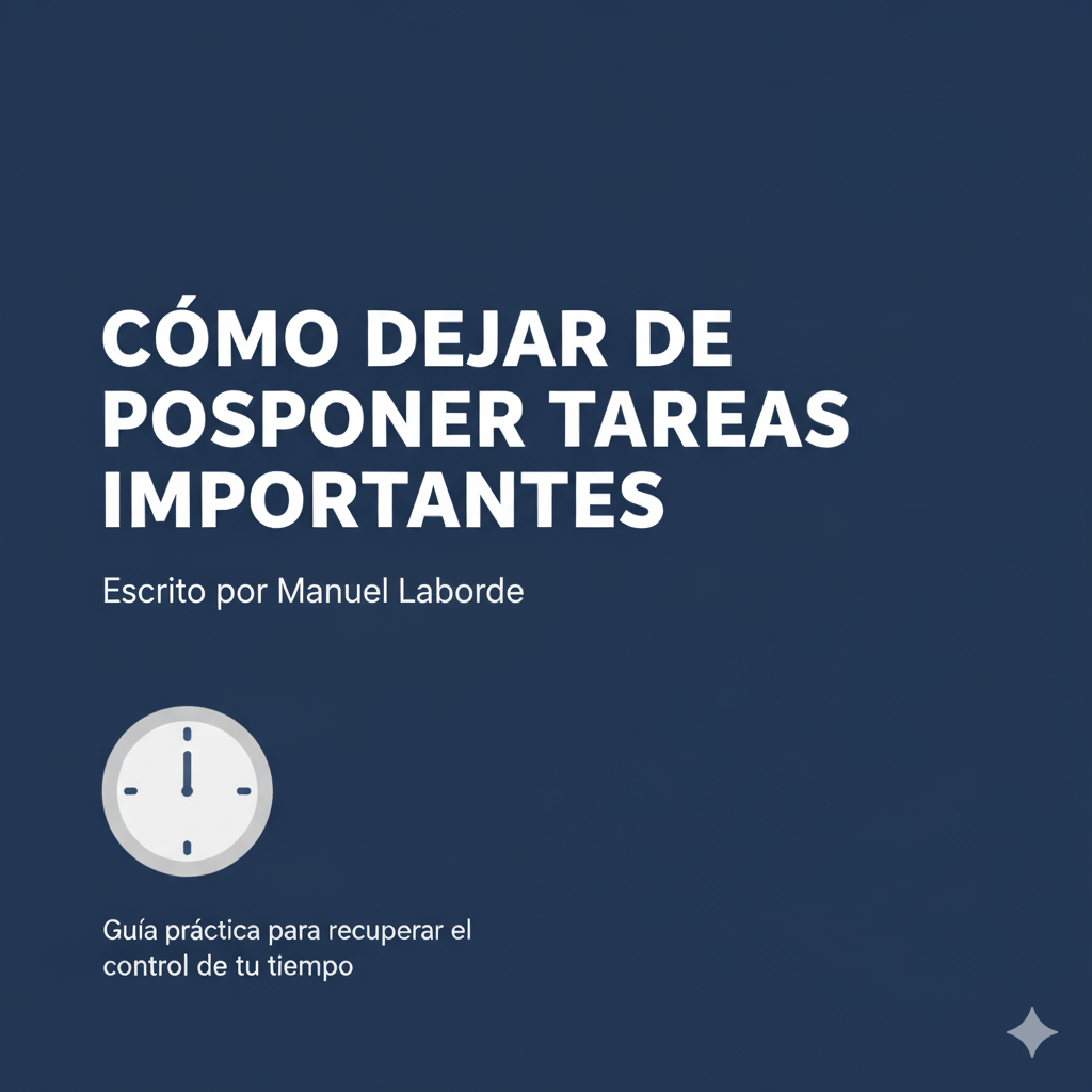 El Método Infalible Para Dejar de Posponer Solo Funciona Si Lo Sigu...